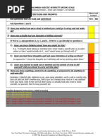 SAFE-T Protocol With C-SSRS - Unit Interventions | PDF | Suicide | Self ...