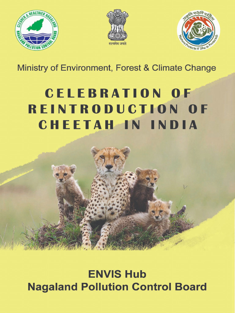 Reintroduction of Cheetah in India | PDF