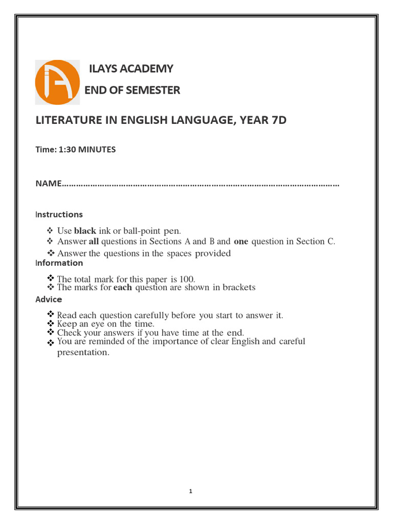 LIT YR 7D ------------30 COPIES | PDF