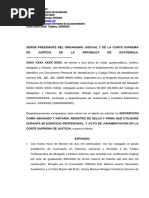 Memorial Juramentacion CSJ | PDF | Gobierno | Justicia