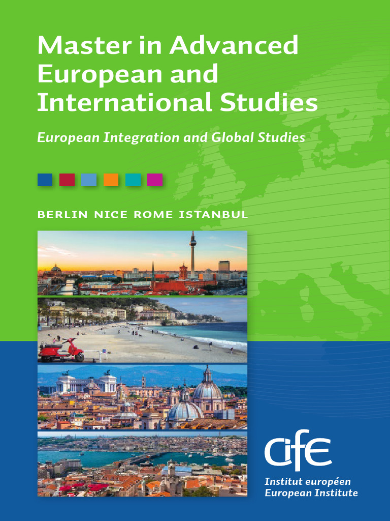 Master in Advanced European and International Studies | PDF | European ...
