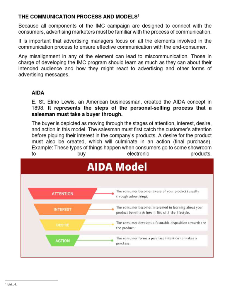 The Communication Process and Models | PDF | Brand | Product (Business)