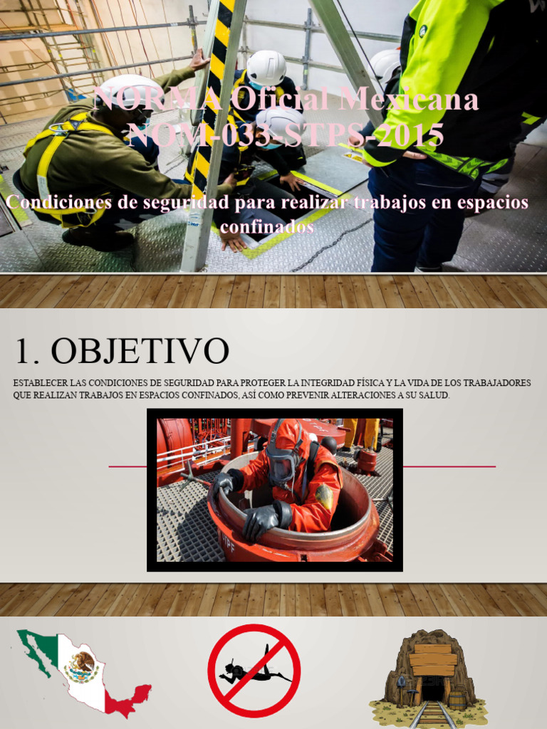 Norma Oficial Mexicana Nom 033 Stps 2015 | PDF | Ventilación ...