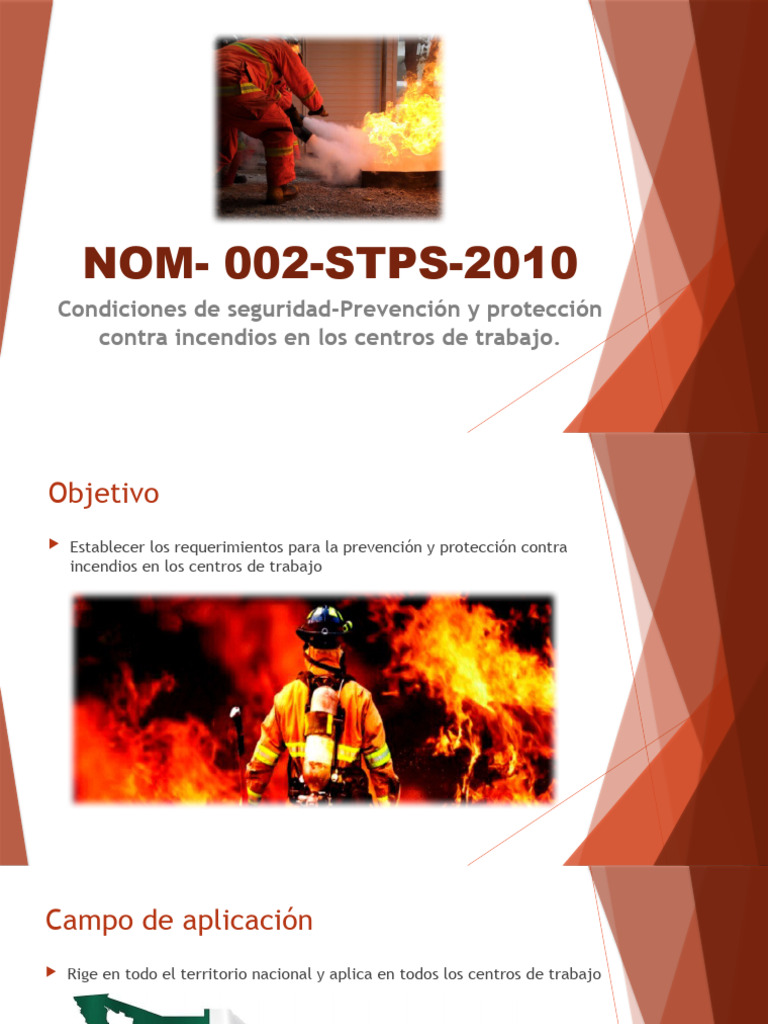 Nom - 002-STPS-2010 | PDF
