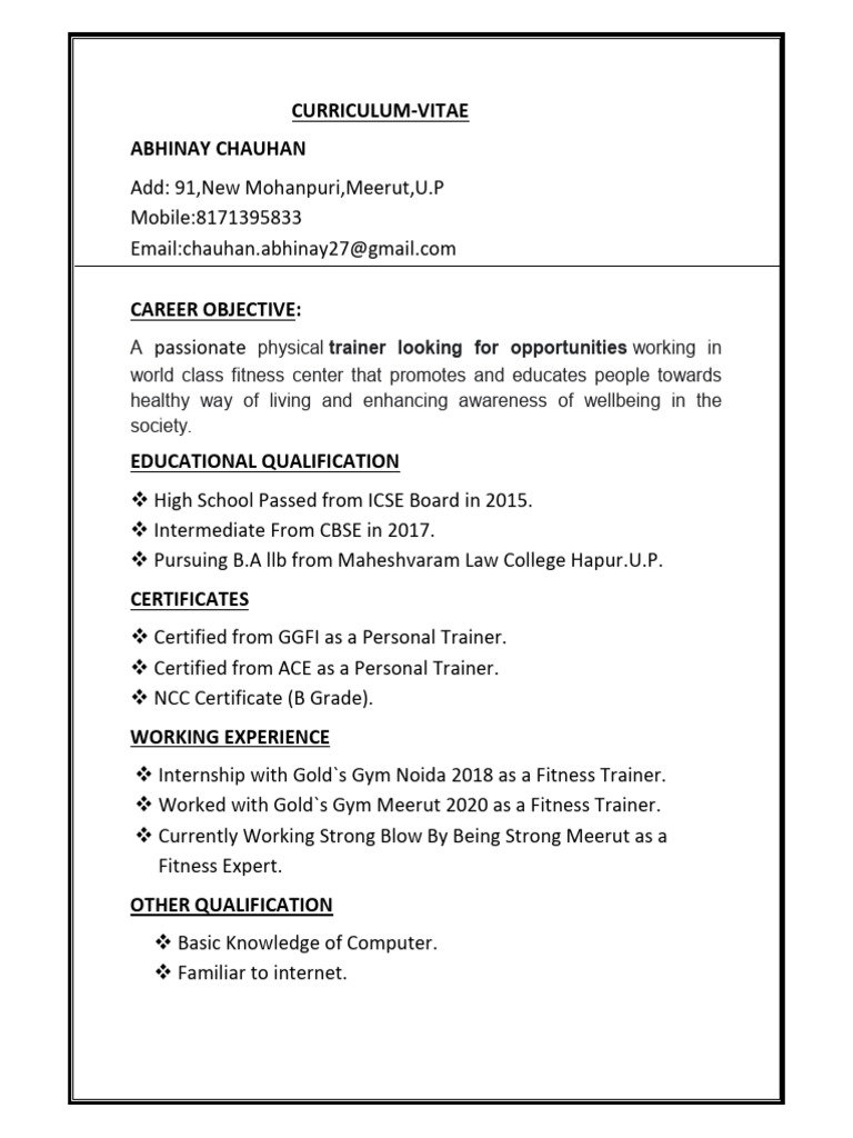 Abhinay Chauhan | PDF