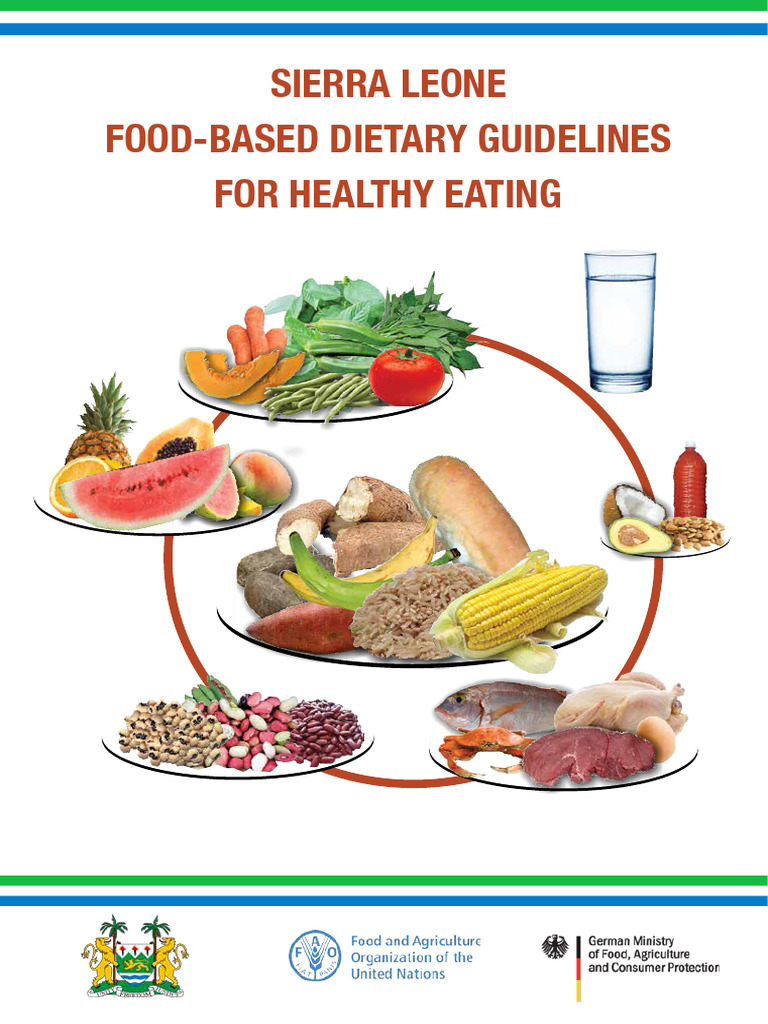 Sierra Leone Food Based Dietary Guidelines For Healthy Eating | PDF ...