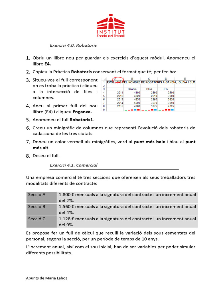 Exercici Bloc 4 | PDF