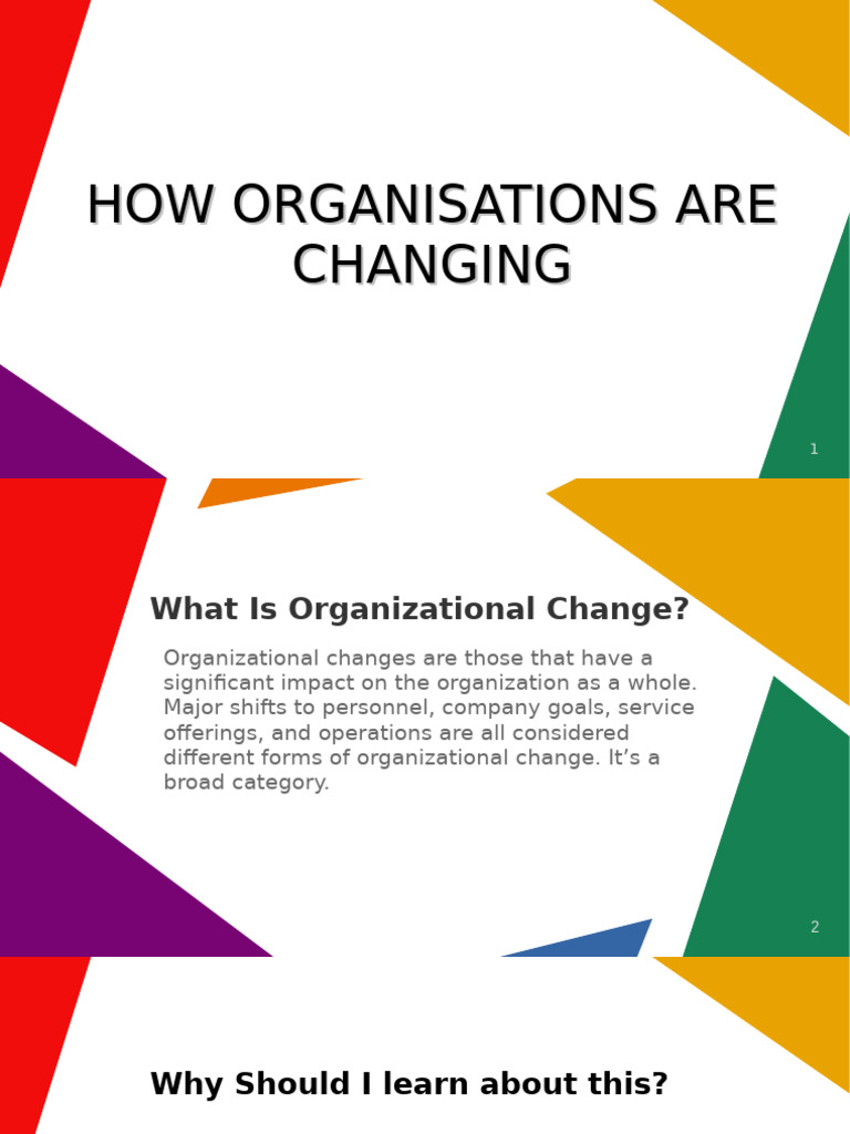 Organizational Change Strategies | PDF