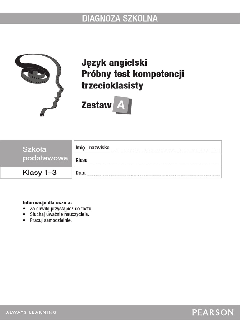 2015 16 1 ANG SP KL3 Probny A | PDF