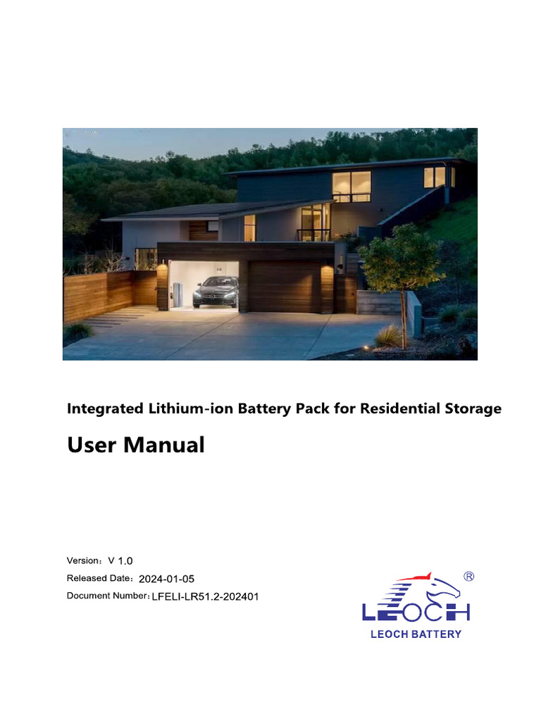 LR51.2-100 Battery User Manual | PDF | Information Technology | Software