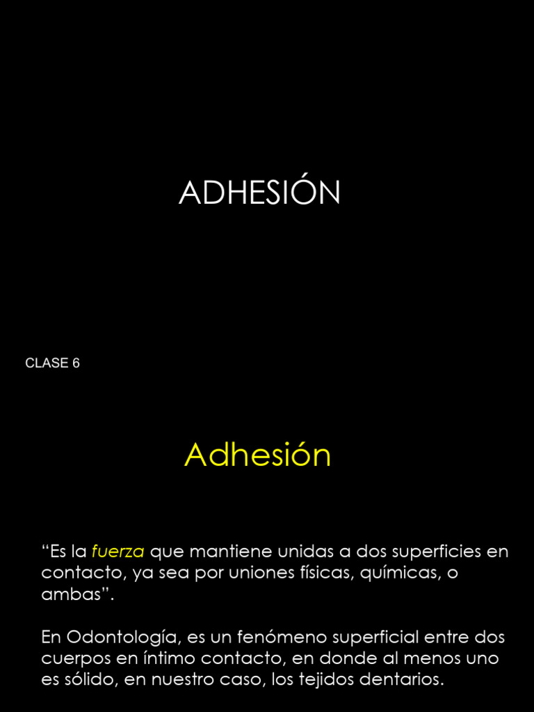 Adhesión. | PDF | Adhesión | Física de la Materia Condensada