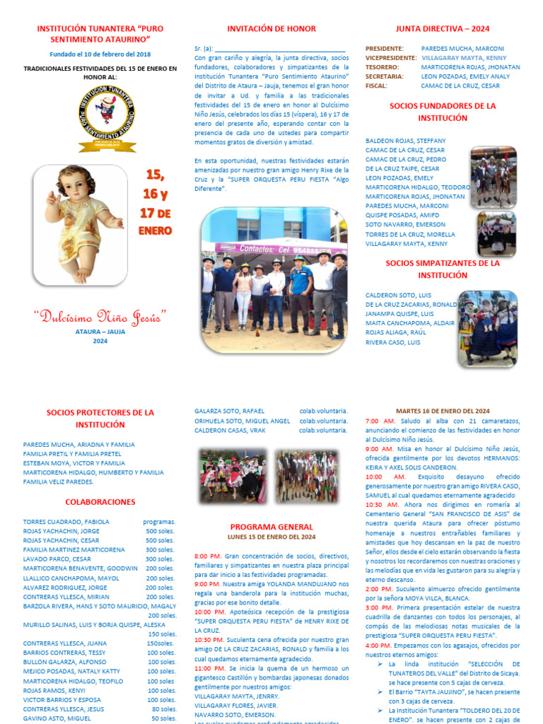 Programa 2024 (1) Ataura | PDF