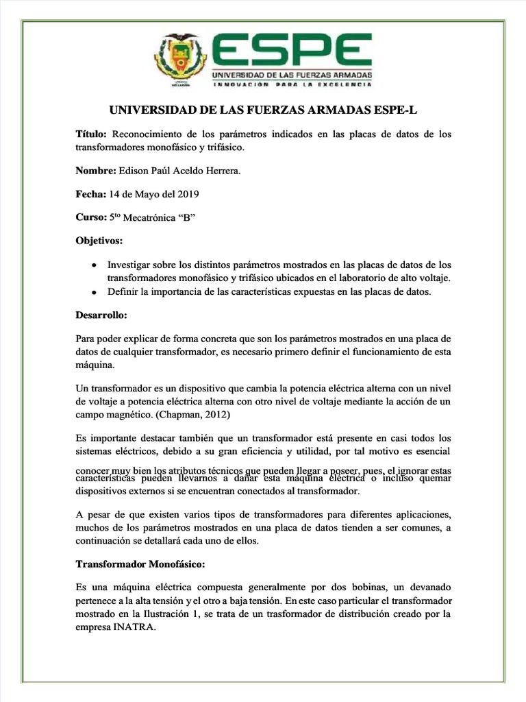 PDF Consulta Placa de Datos Transformadores - Compress | PDF ...