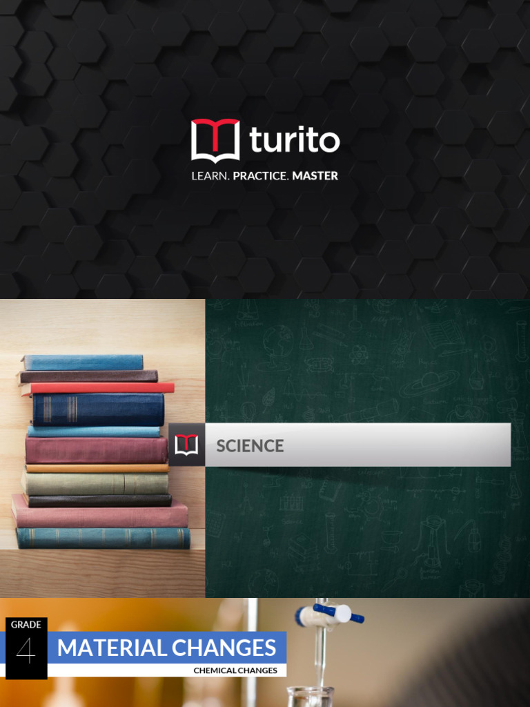 IGCSE - Chemistry - Material Changes - Chemical Changes | PDF ...