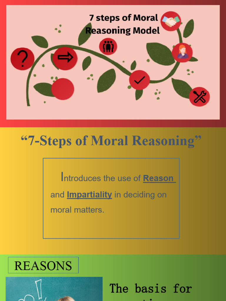 Ethics Report (7 Steps of Moral Reasoning | PDF