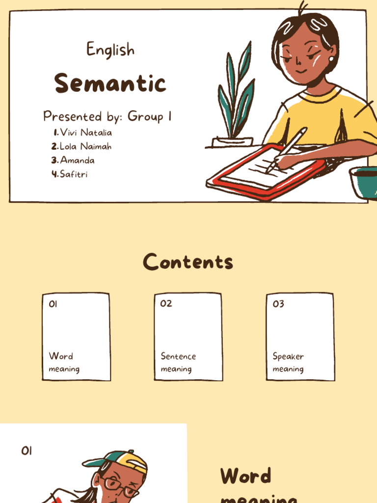 Yellow & Brown Hand-Drawn 6 Steps To Process Writing Presentation | Download Free PDF ...