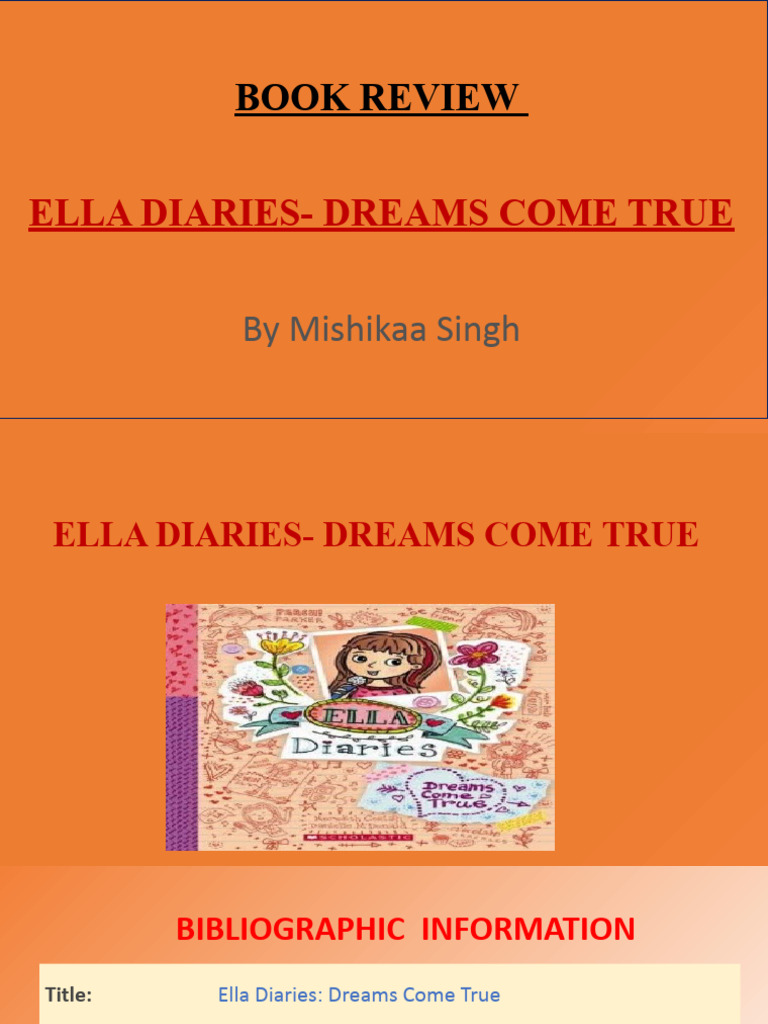 Ella Diaries: For Young Dreamers | PDF