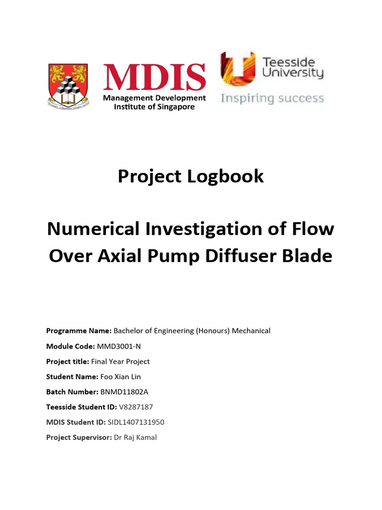 Logbook Sample | PDF