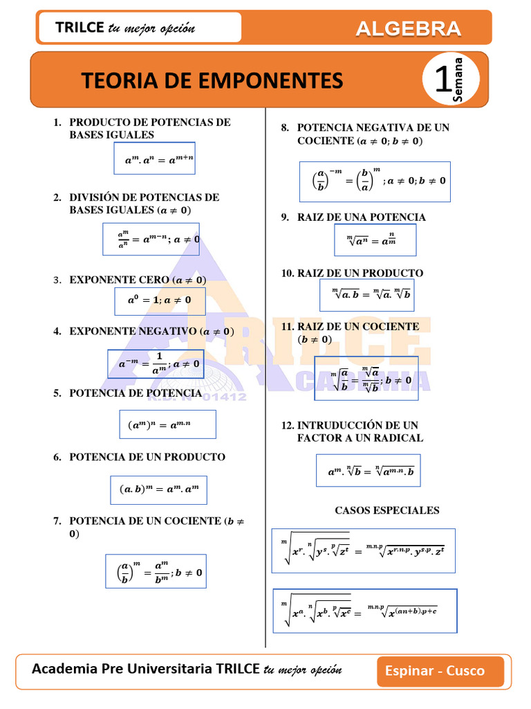 Guía Completo - 2024 | Descargar gratis PDF | Logaritmo | Matriz (Matemáticas)