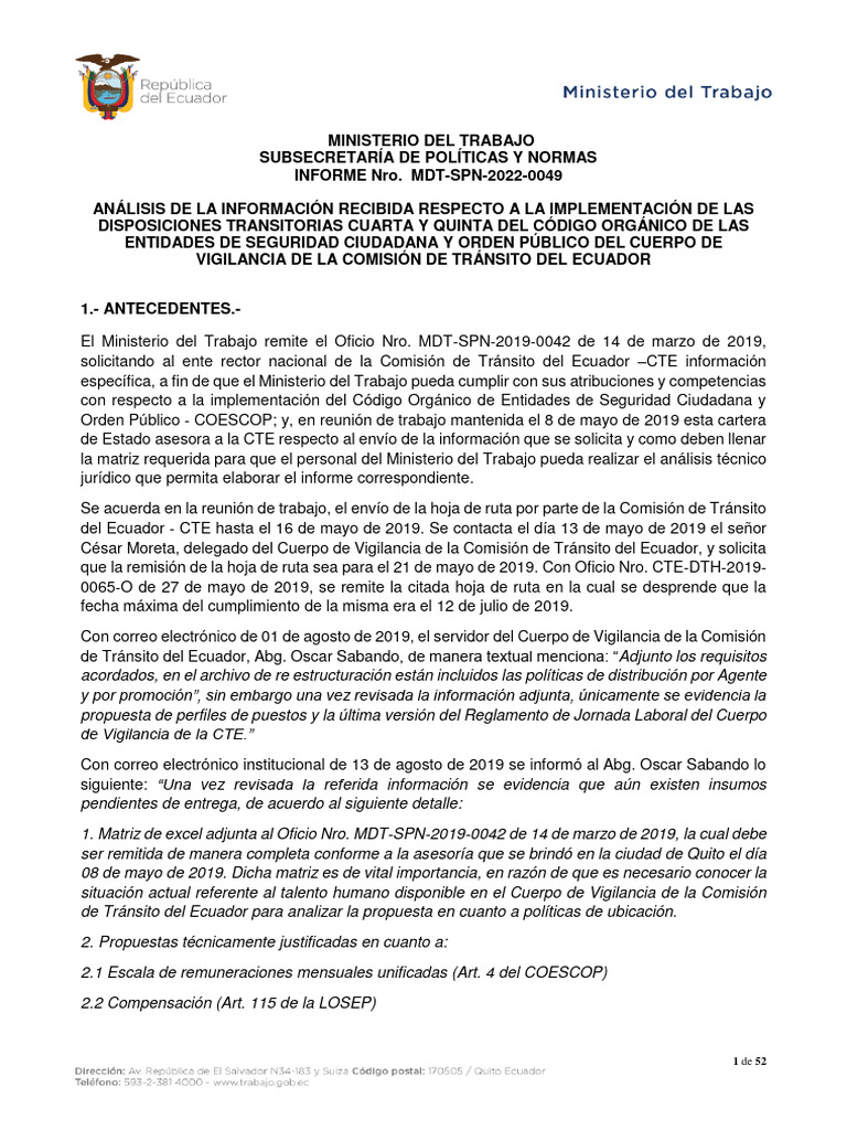 Informe - Nro. - SPN 2022 0049 - Cte - Final Signed Signed Signed ...