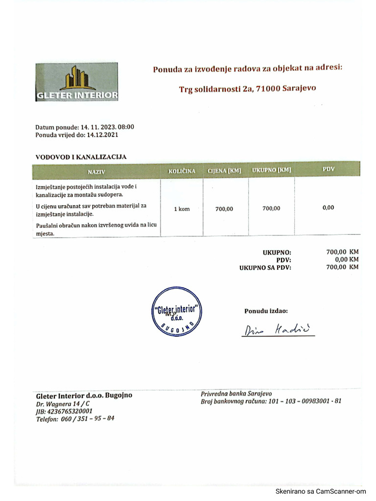 Vodovod i Kanalizacija | PDF