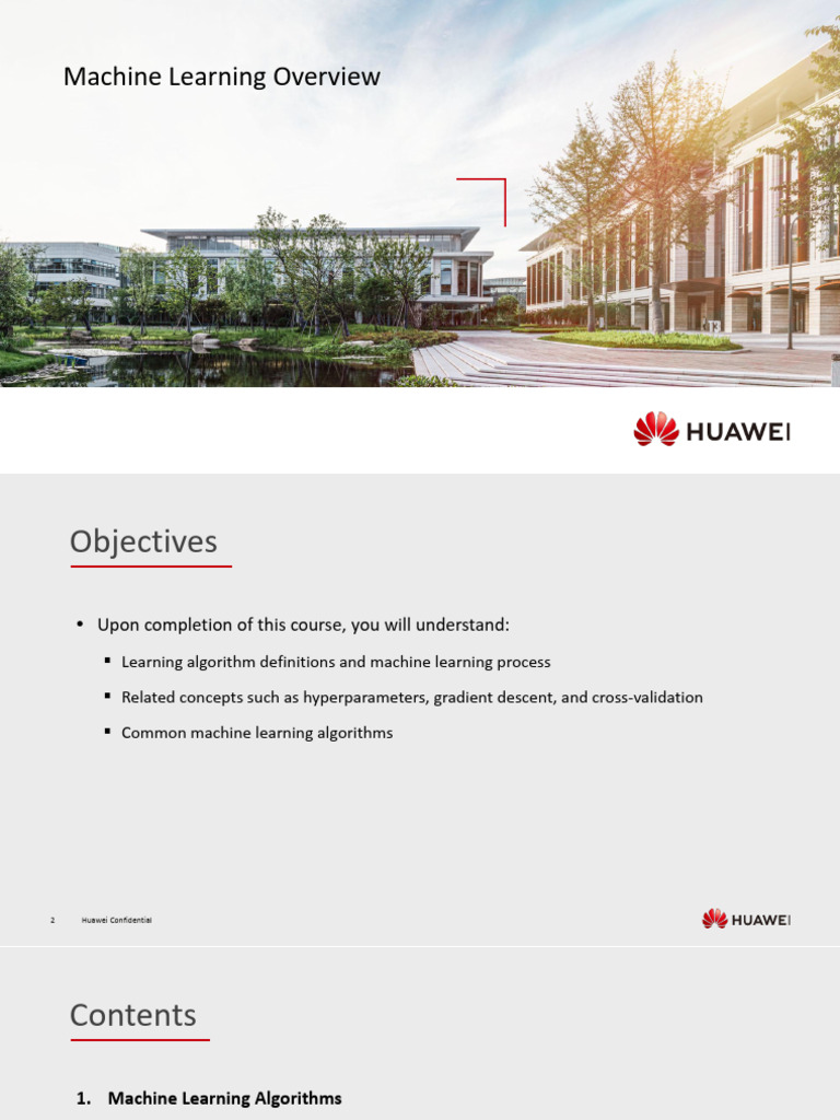 2 Machine Learning Overview | PDF | Machine Learning | Statistical ...