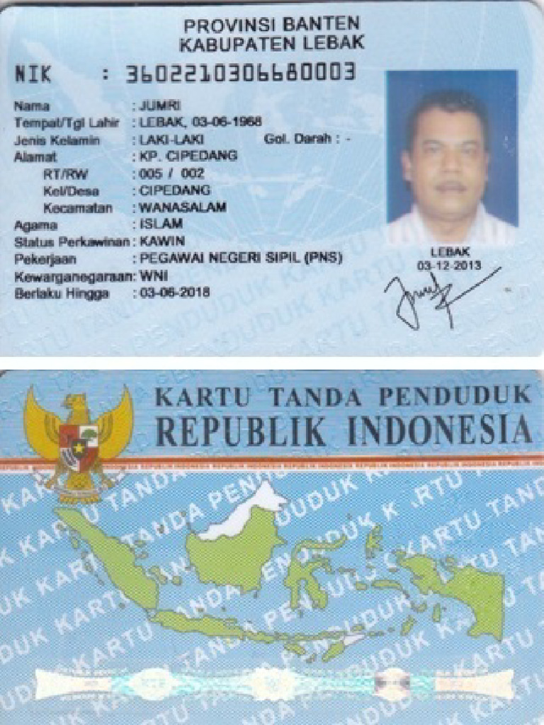 KTP 196806031994051002 | PDF