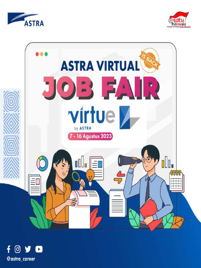 Astra Virtual Job Fair Agustus 2023 | PDF