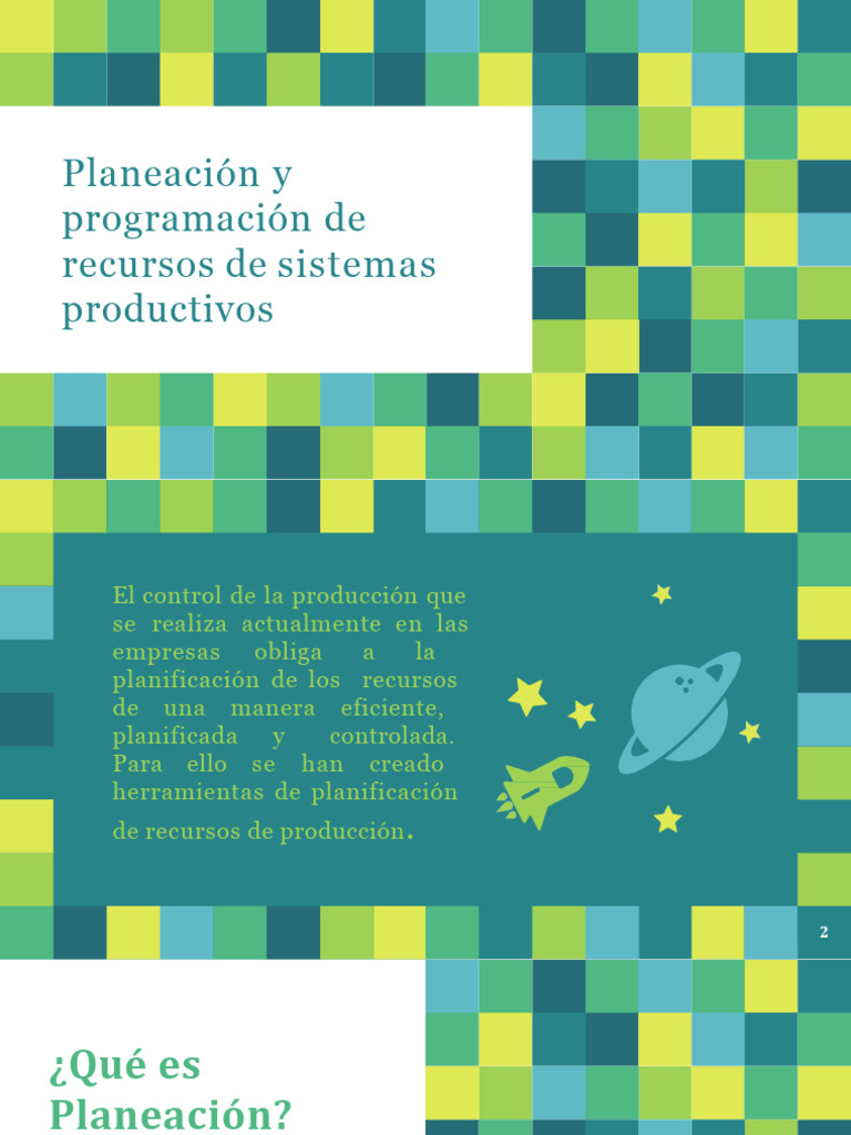 Semana 6 - Planeaci N y Programaci N de Recursos de Sistemas Productivos | PDF | Lean ...