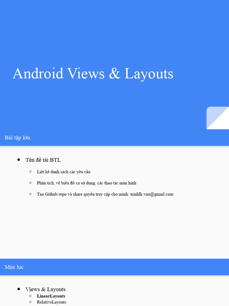 03-Android Views - Layouts | PDF