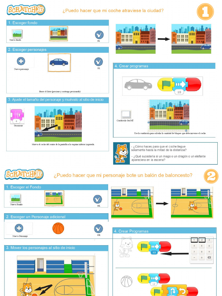 SI Tarjetas Scratch JR | PDF