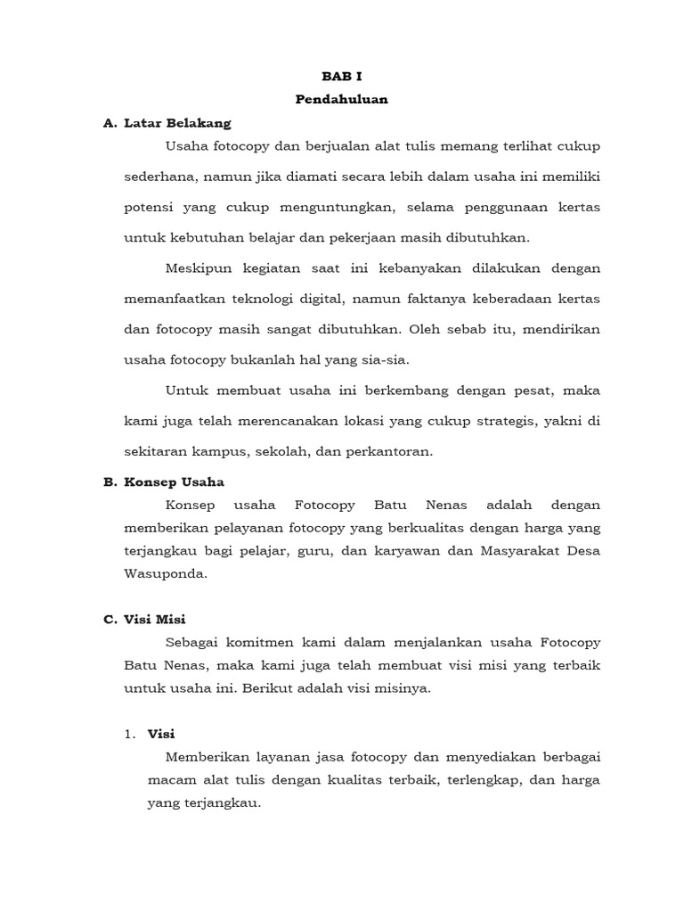 Proposal ATK | PDF | Bisnis | Griya & Taman