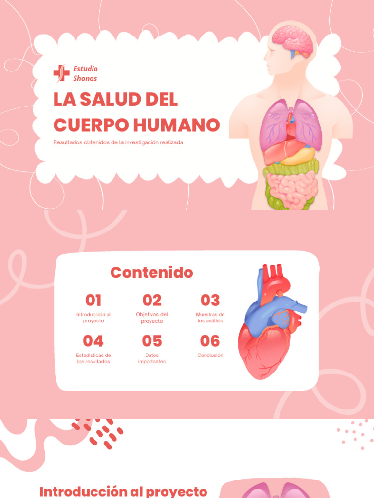 Presentacion Salud Del Cuerpo Humano | PDF