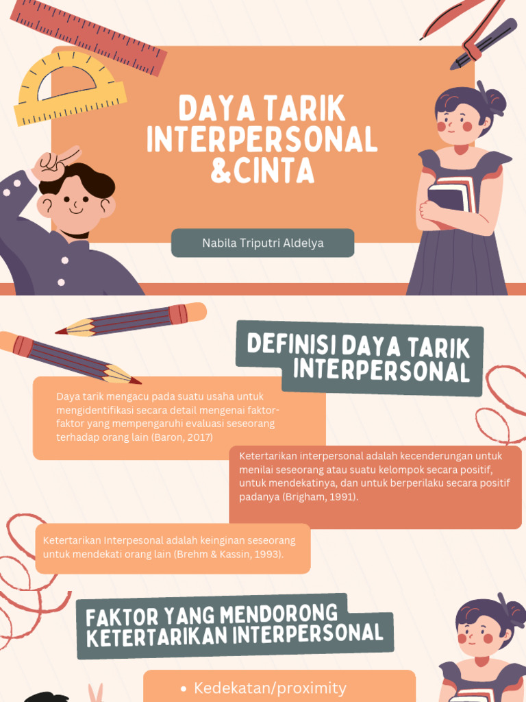Psikologi Sosial - Daya Tarik Interpersonal | PDF