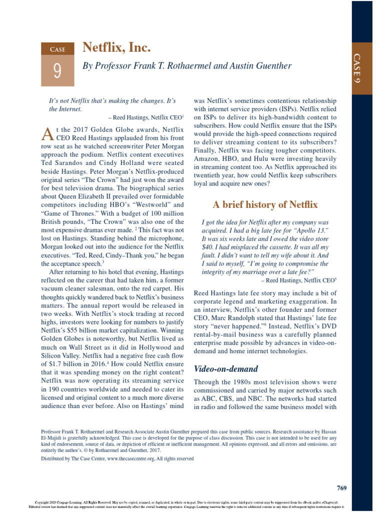 Netflix | PDF | Netflix | Hulu