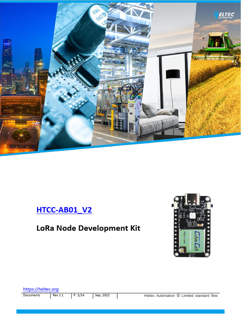 HTCC-AB01 V2 (Rev1.1) | PDF | Usb | Power Supply