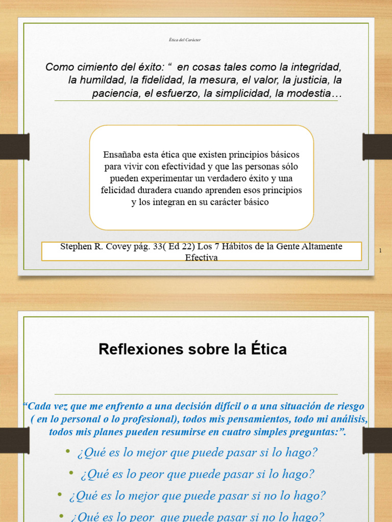 Tema 6 Etica -Reflexiones Finales | PDF | Moralidad | Responsabilidad social corporativa