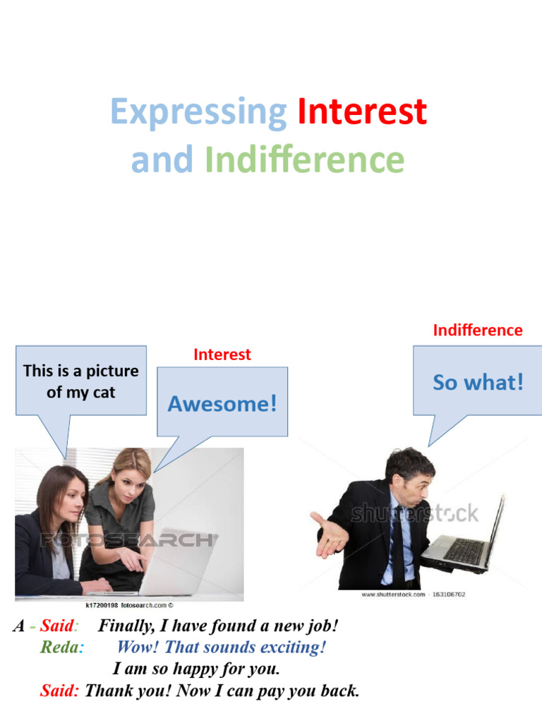 Expressing Interest Presentation | PDF