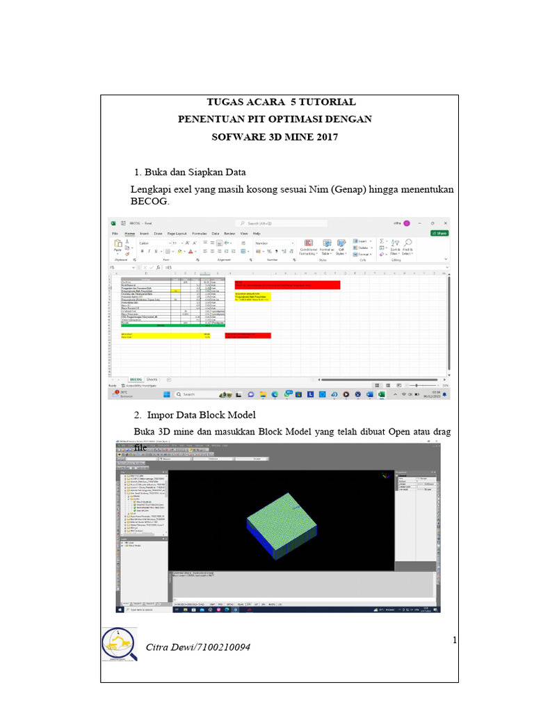 Acara 5 Tutorial Pit Optimasi Alex Sandi Sitohang 7100210012 | PDF