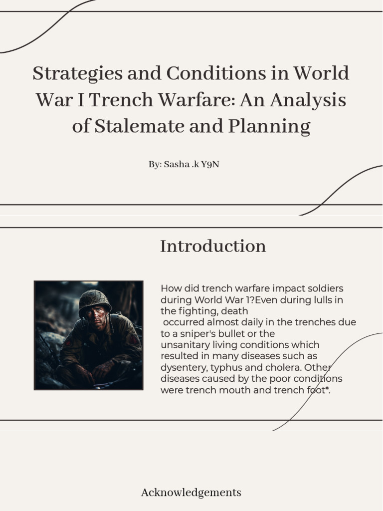 Wepik Strategies and Conditions in World War I Trench Warfare An ...