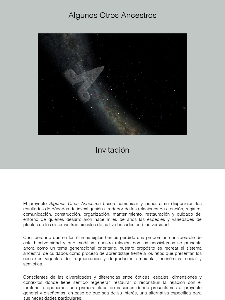 Algunos Otros Ancestros | PDF | Biodiversidad | Entorno natural