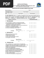 IMS Evaluation for Demo Teaching | PDF | Learning | Educational Assessment