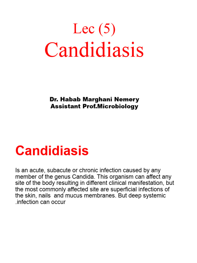Candiasis | PDF | Candidiasis | Candida (Fungus)