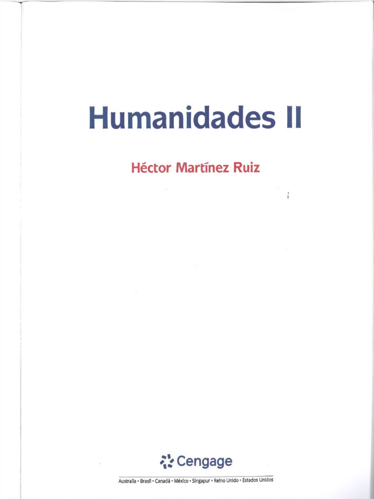 1 Humanidades 2 | PDF