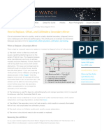 Basic Lensometry | PDF | Optics | Light