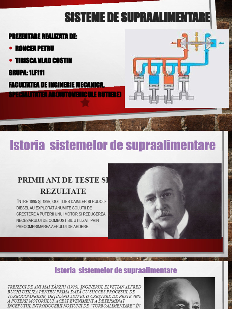 Sisteme de Supraalimentare | PDF