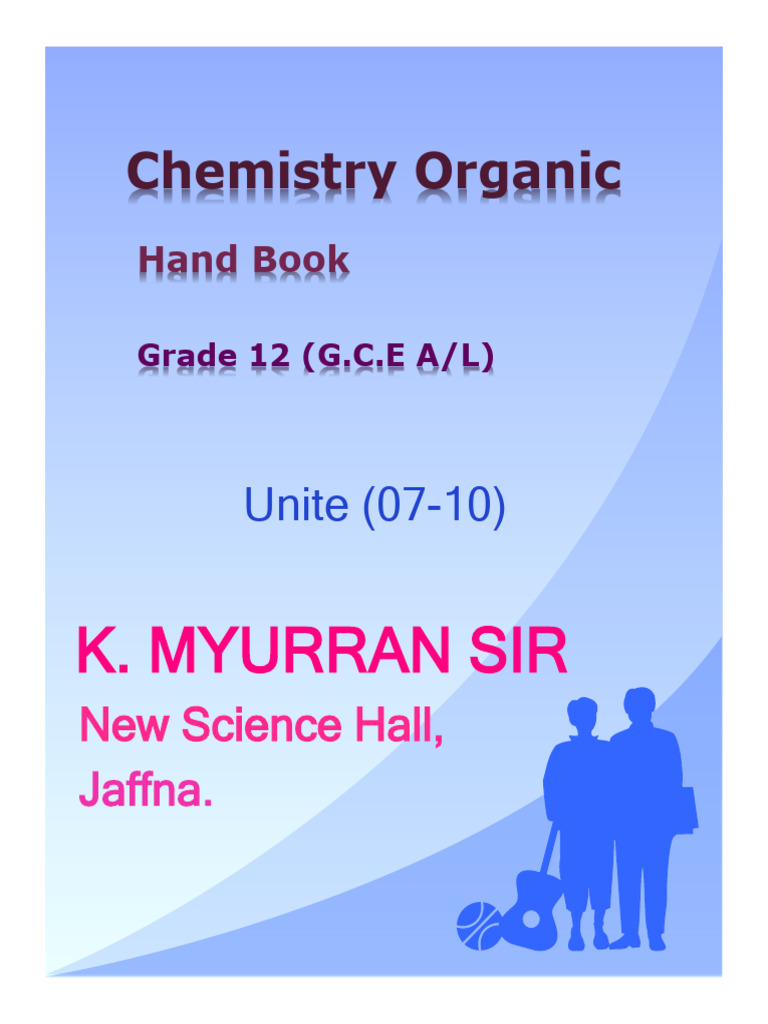 Chemistry Organic Handbook for Grade 12 | PDF