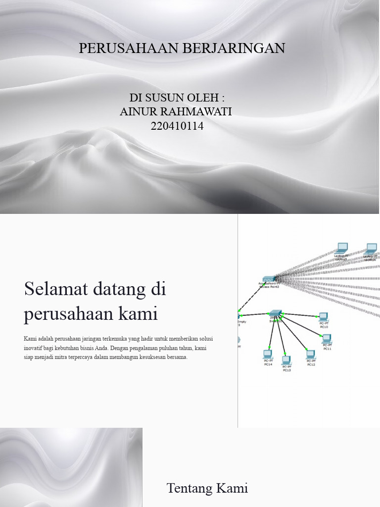 Perusahaan Berjaringan: Di Susun Oleh: Ainur Rahmawati 220410114 | PDF ...