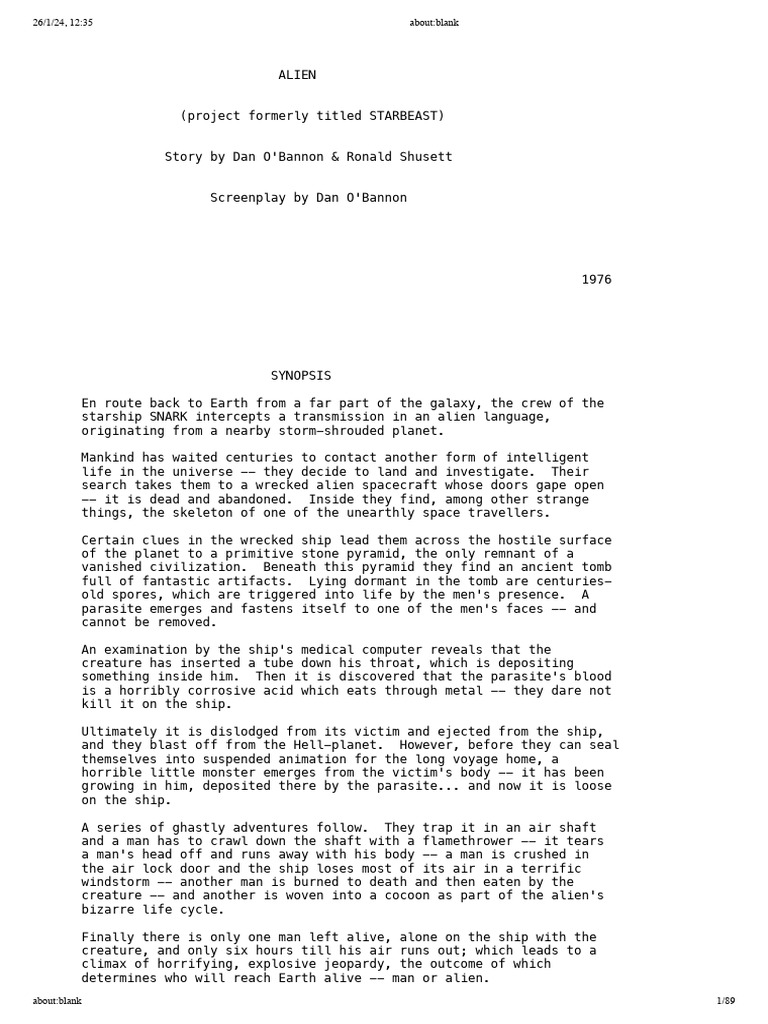 Analisis Alien | PDF