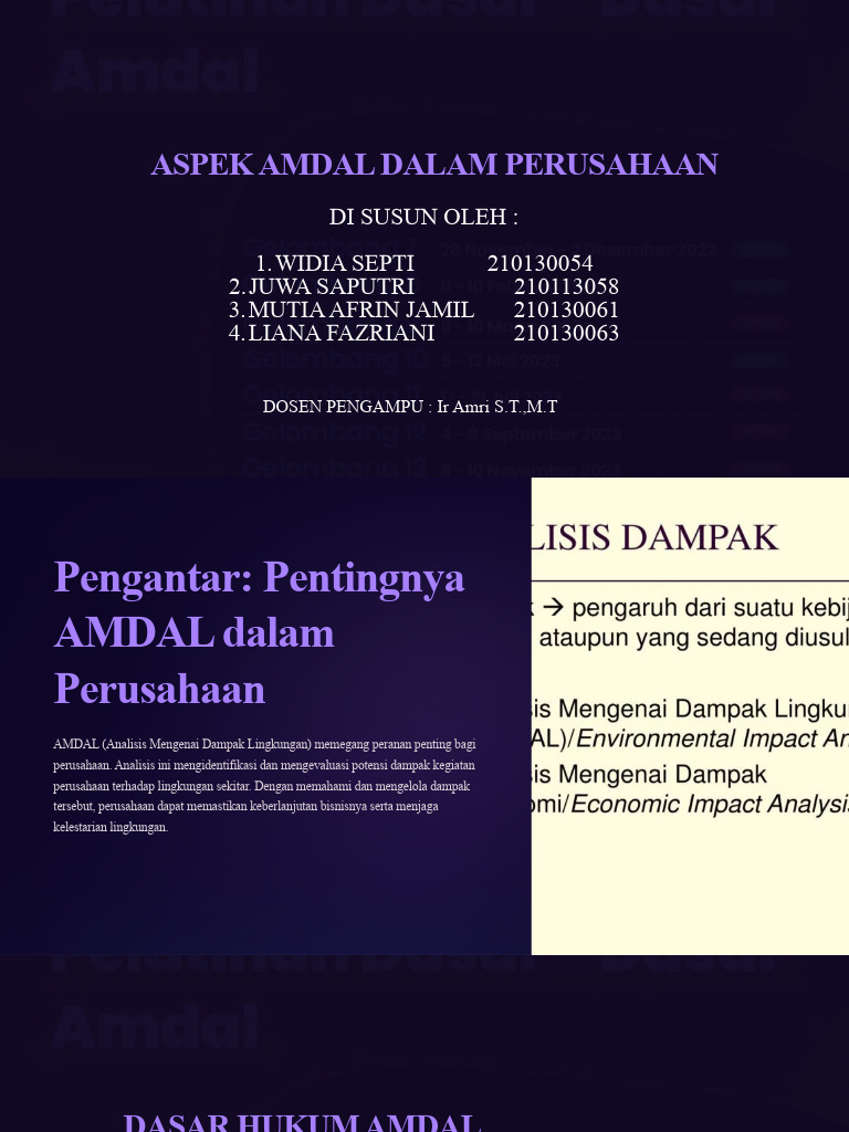 Amdal | PDF
